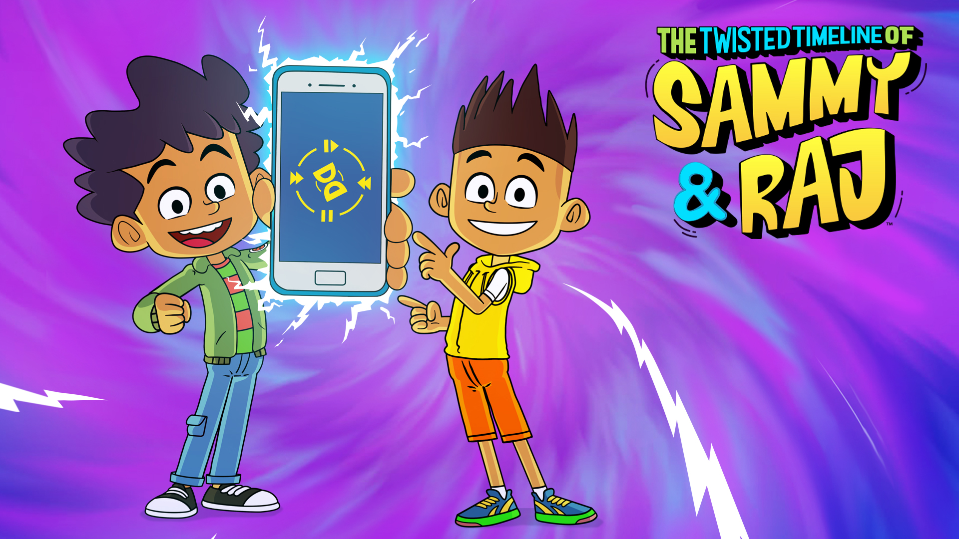 The Twisted Timeline of Sammy & Raj Animasi dengan Sentuhan